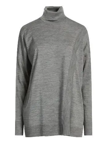 ALLSAINTS Mélange Wool Turtleneck Sweater - Grey