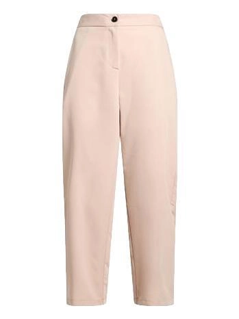 VICOLO Tapered Twill Pants - Blush