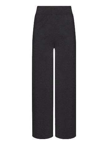 Alpha Studio Merino Wool Wide-leg Pants - Grey