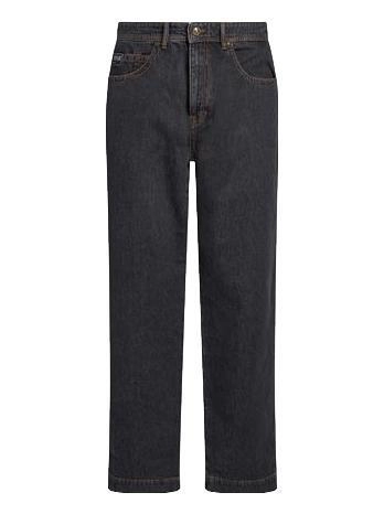 Versace Faded Cotton Denim Jeans - Black