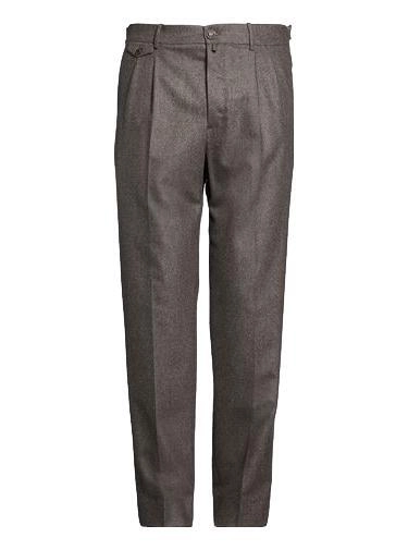JACOB COHЁN Tailored Virgin Wool Flannel Trousers - Grey