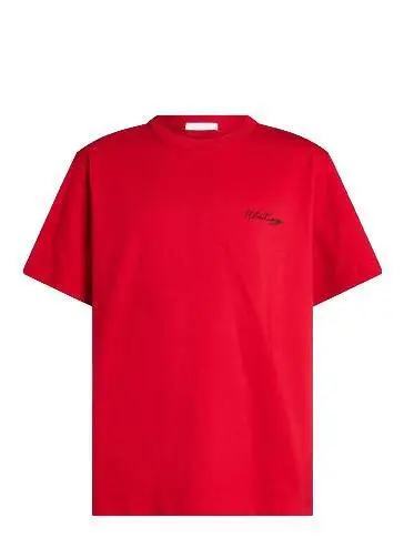 Helmut Lang T-shirt Size Cotton - Red