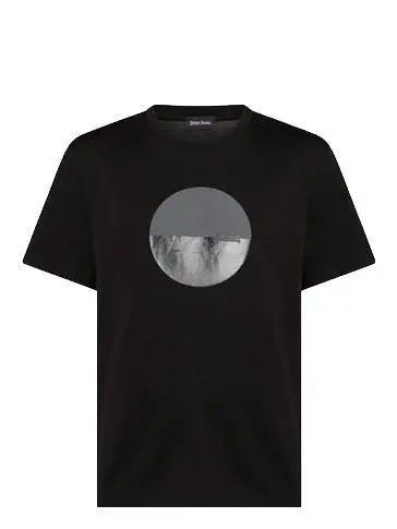 Herno T-shirt Size Cotton - Black