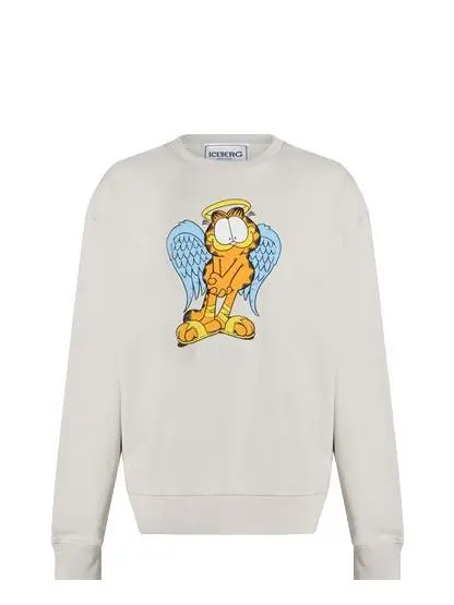 Iceberg Garfield Graphic Sweatshirt - Grey