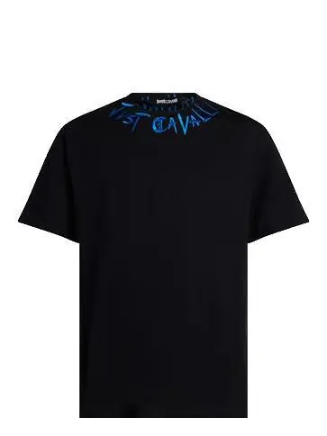 Just Cavalli T-shirt Size Cotton - Black