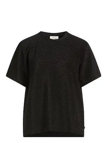 OTTOD'AME Crewneck Short Sleeve T-shirt - Black