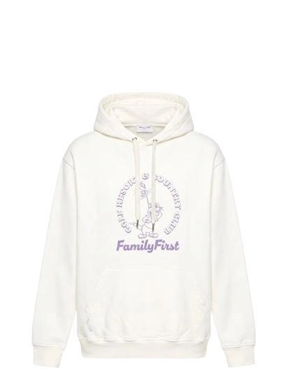 FAMILY FIRST Sweatshirt - White