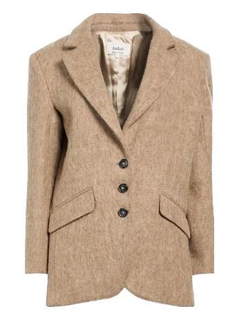 Ba&sh Coat In Wool Blend - Sand