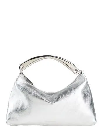 MANSUR GAVRIEL Rhea Leather Handbag - Silver
