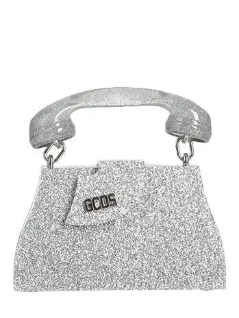 Gcds Minaudière Bag With Phone Handle - Silver