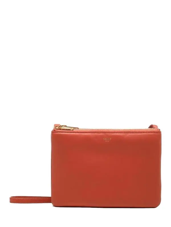 Celine Trio Smooth Sheep Leather Handbag - Brown