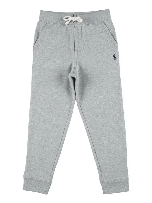 Polo Ralph Lauren Jogger Pants With Embroidered Pony - Gray