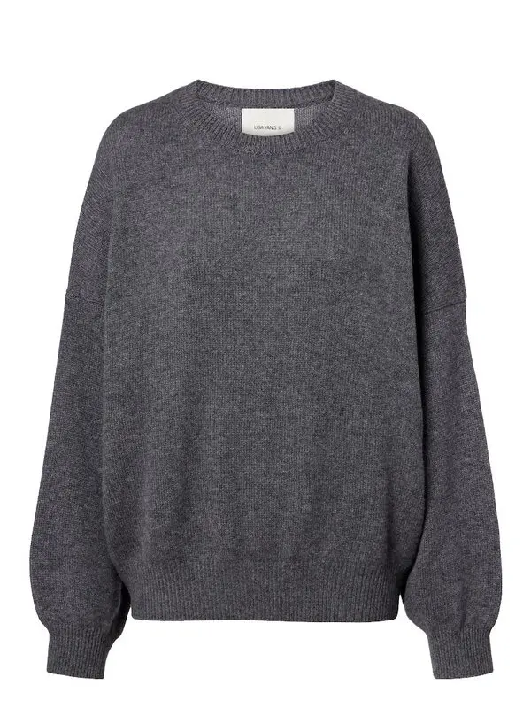 LISA YANG Veira Cashmere Sweater - Grey