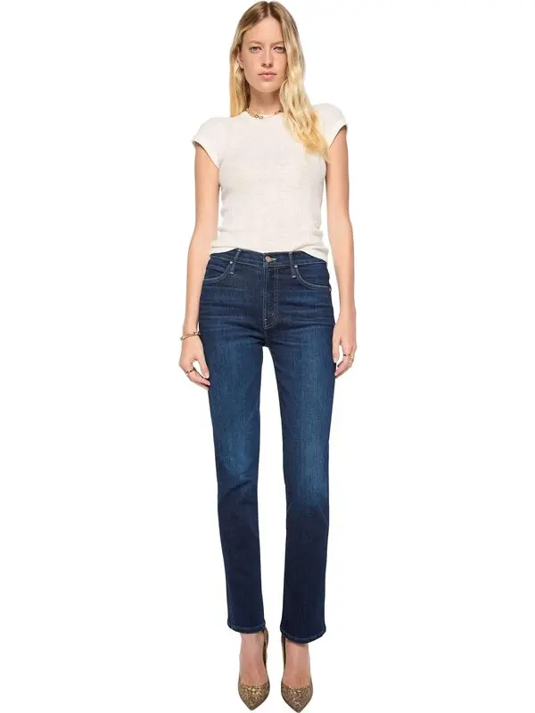 MOTHER The Rascal Skimp Jeans - Blue