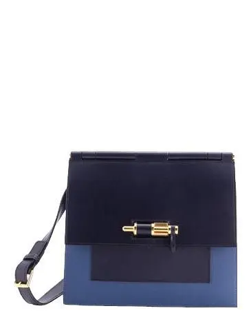 Hermès Sacabar Shoulder Bag Epsom And Swift 24 - Blue