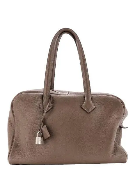 Hermès Victoria Ii Bag Clemence 35 - Grey