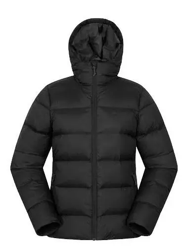 Mountain Warehouse Stratus Packaway Down Jacket - Black
