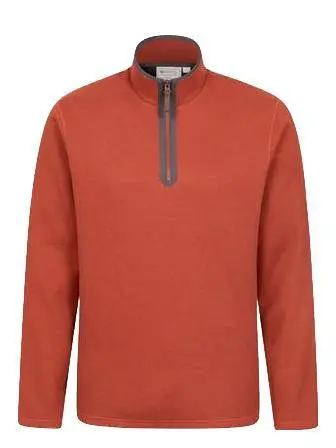 Mountain Warehouse Contrast Zip Top - Rust