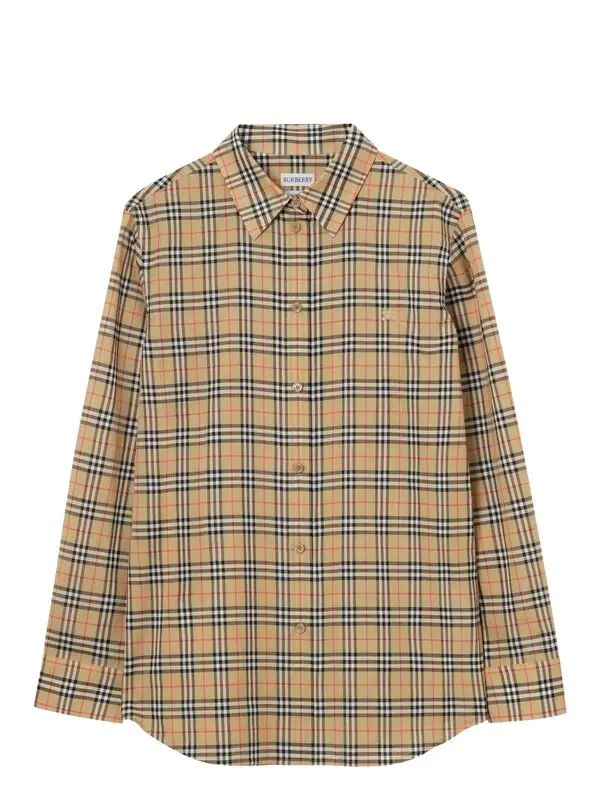 Burberry Classic Collar Check Shirt - Multi