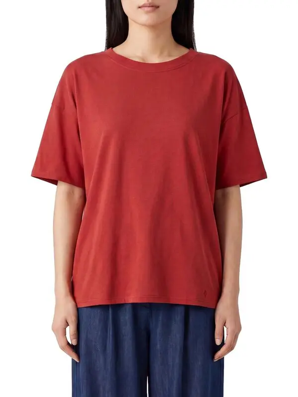 Loulou De Saison Relaxed Fit T-shirt - Red
