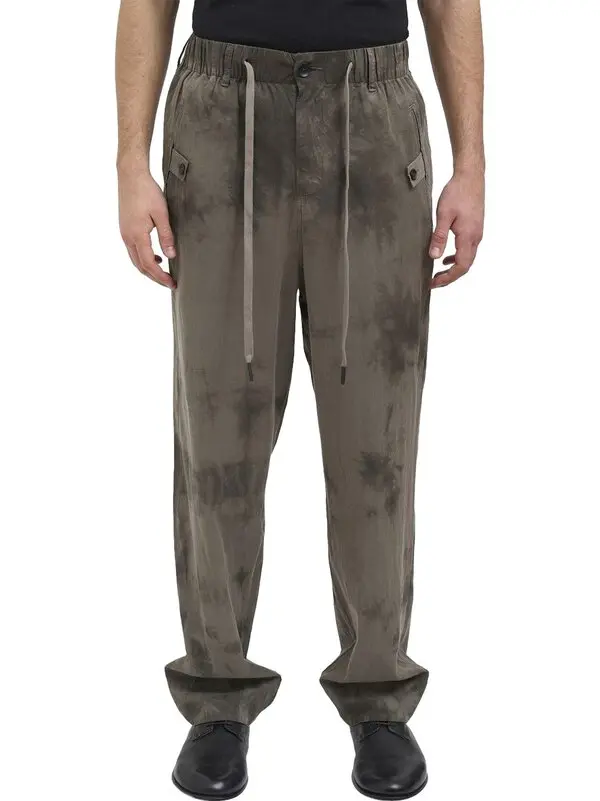 Andrea Ya'aqov Elasticated Waist Trousers - Grey