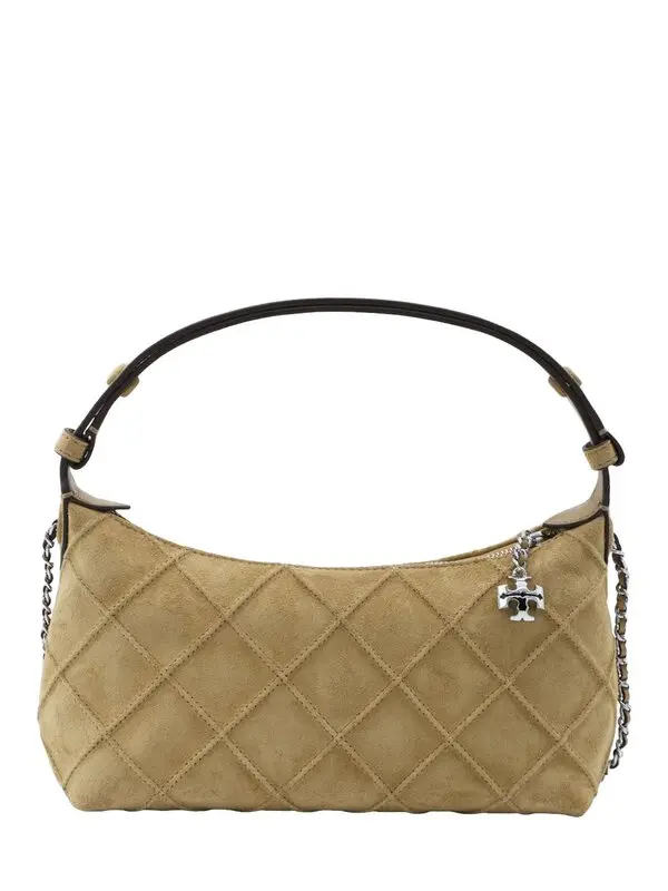 Tory Burch Quilted Shoulder Bag - Grey