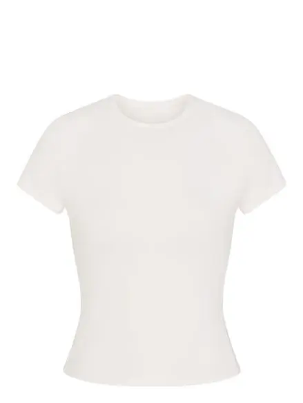 NIKESKIMS Skims Airy Baby Jersey T-shirt - Ivory