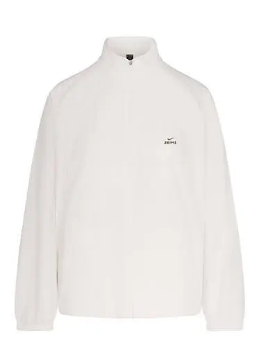NIKESKIMS Skims Stretch Nylon Oversized Track Jacket - Ivory