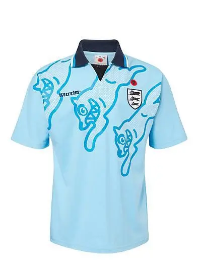 ICECREAM Running Dog Football Cotton-jersey Shirt - Blue
