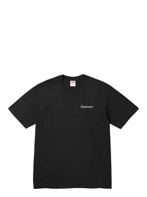 Supreme Paris Is Burning Tee - Black