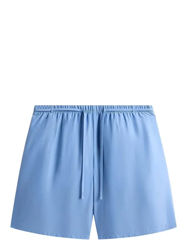 Kith Kin Washed Silk Habotai Xavier Short - Blue