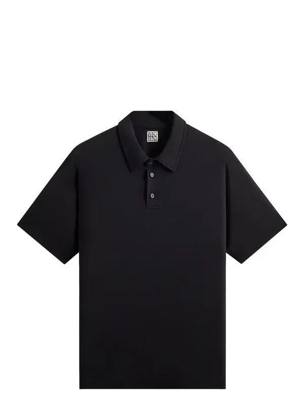 Kith Kin Soft Modal Blend Polo - Black