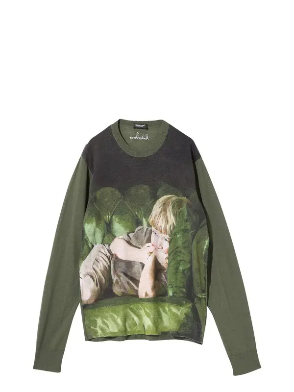 Undercover X Markus Akesson Chesterfield Dreams Sweater - Tan