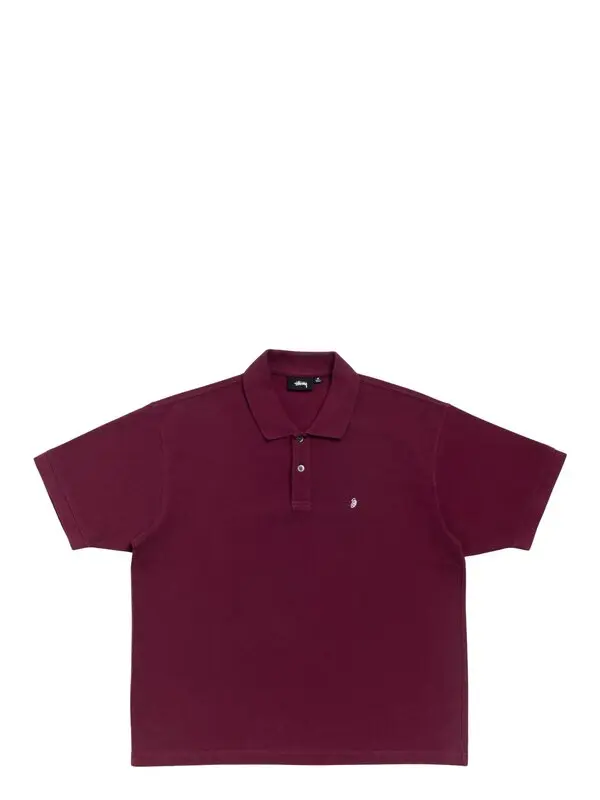 StÜssy Classic Pique Polo - Red