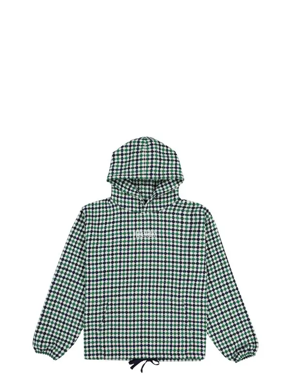 PLEASURES Misquote Poncho Hoodie - Blue