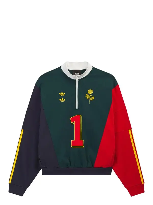 Adidas X Willy Chavarria Quarter Zip Sweatshirt - Multicolor