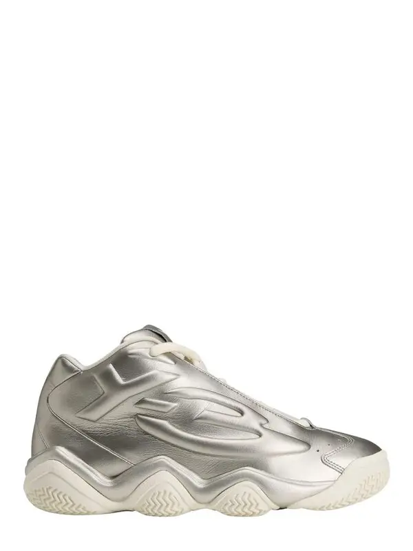 Adidas Y-3 Megball Metallic Sneakers - Silver