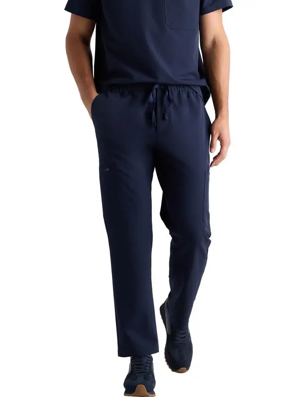 Quince Aeraflex Scrub Cargo Pants - Deep Navy