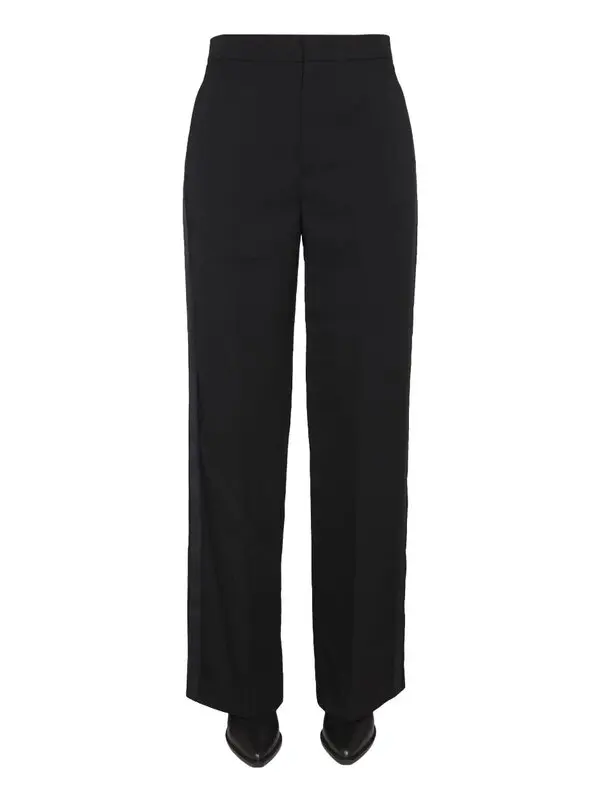 Isabel Marant Étoile Scarly Tailored Trousers - Black