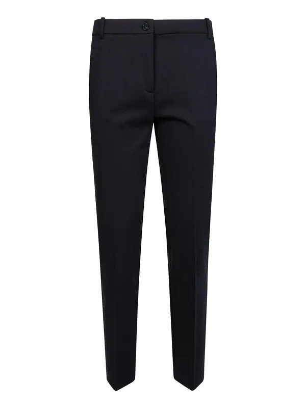 Pinko Tailored Straight Leg Trousers - Nero