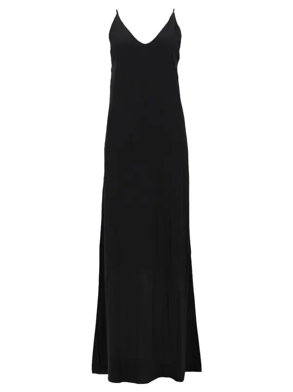 NUDE Viscose Mini Dress - Black