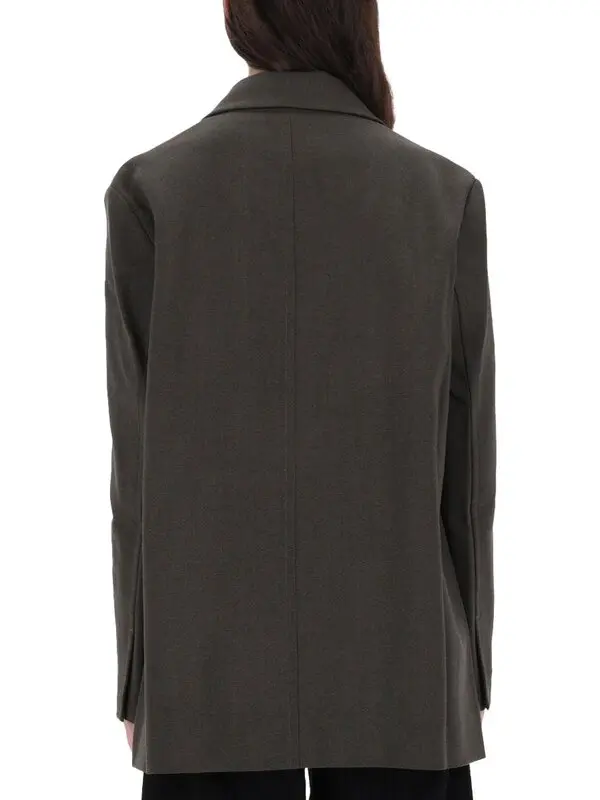 Studio Nicholson Araz Jacket Tailored Wool Blend - Grey