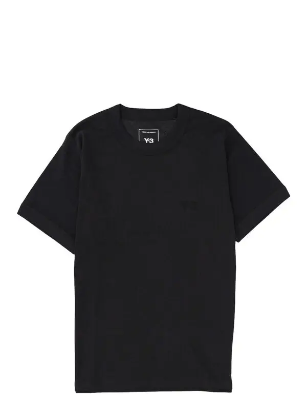 Y3 Essential T-shirt For Fw25 - Black