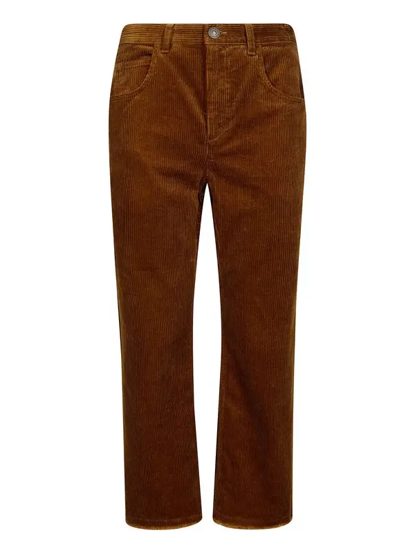 Isabel Marant Étoile Ruthie Mini Pants - Beige