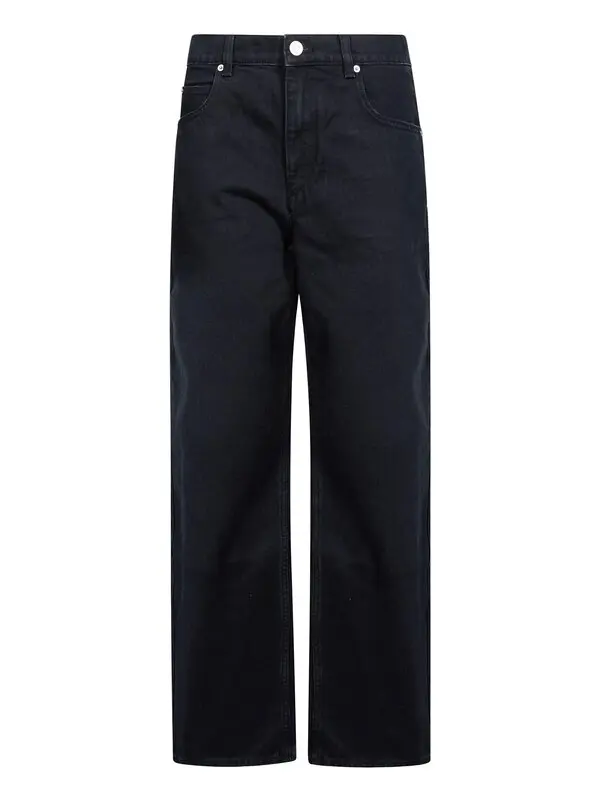 Isabel Marant Étoile Straight Leg Jeans - Nero