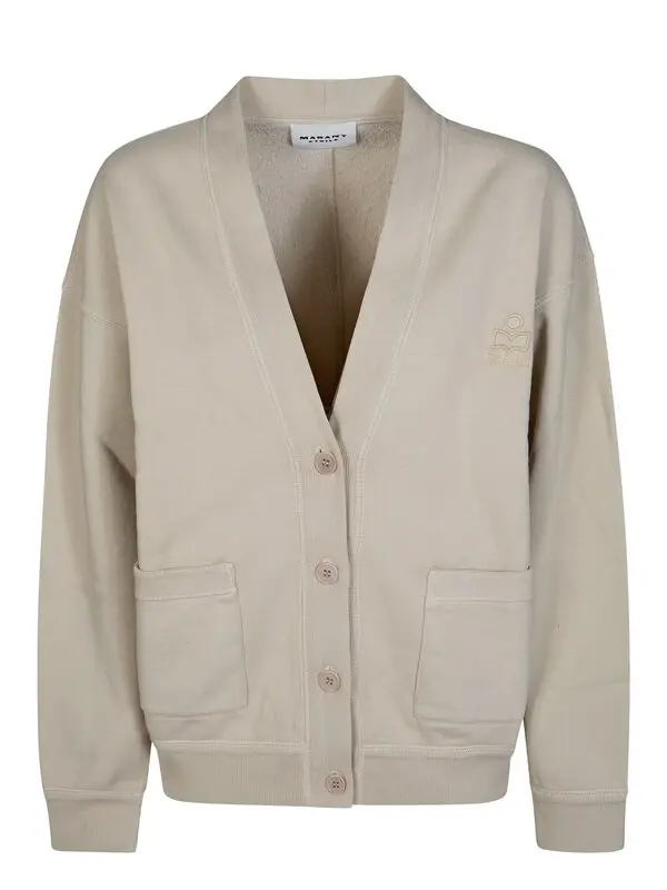 Isabel Marant Étoile Mini Knit Cardigan - Beige