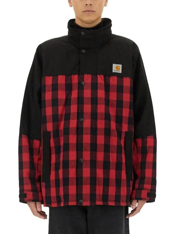 Junya Watanabe X Mystery Ranch Plaid Jacket - Black