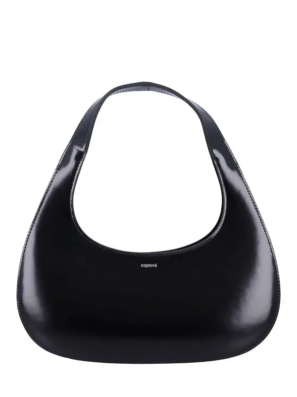Coperni Theo Oval Slim Baguette Mini Handbag - Nero