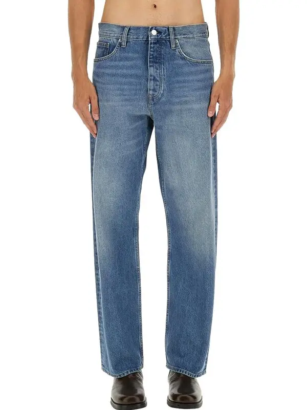SUNFLOWER Loose Fit 100% Cotton Jeans - Denim