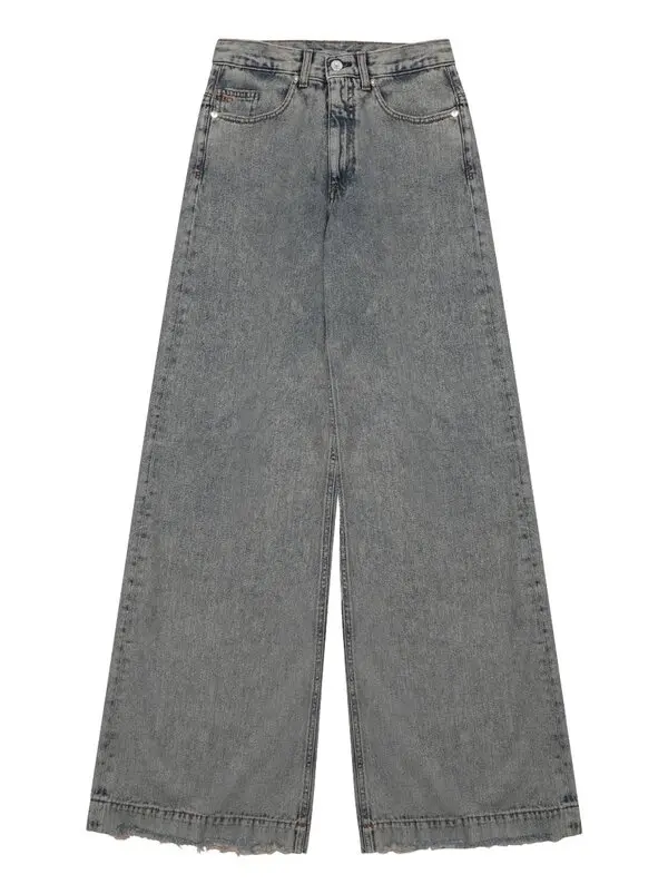 NINE:INTHE:MORNING Wide Leg Trousers - Denim